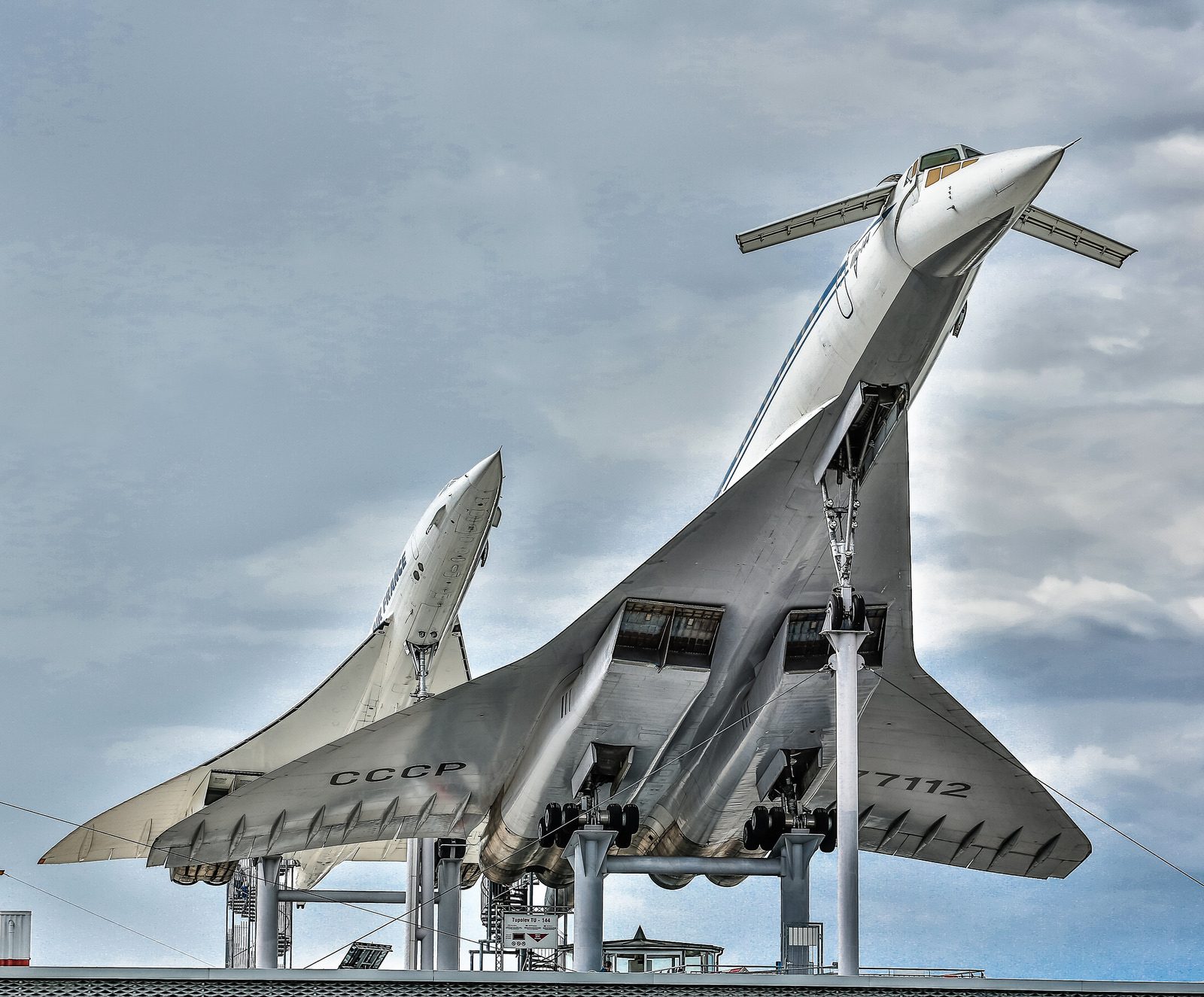 Tupolev Tu 144 Technik Museum Sinsheim Germany